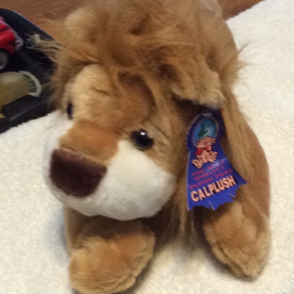 Calplush | Toys | Vtg Calplush Lion Cub Stuffed Animal Tag Intact ...